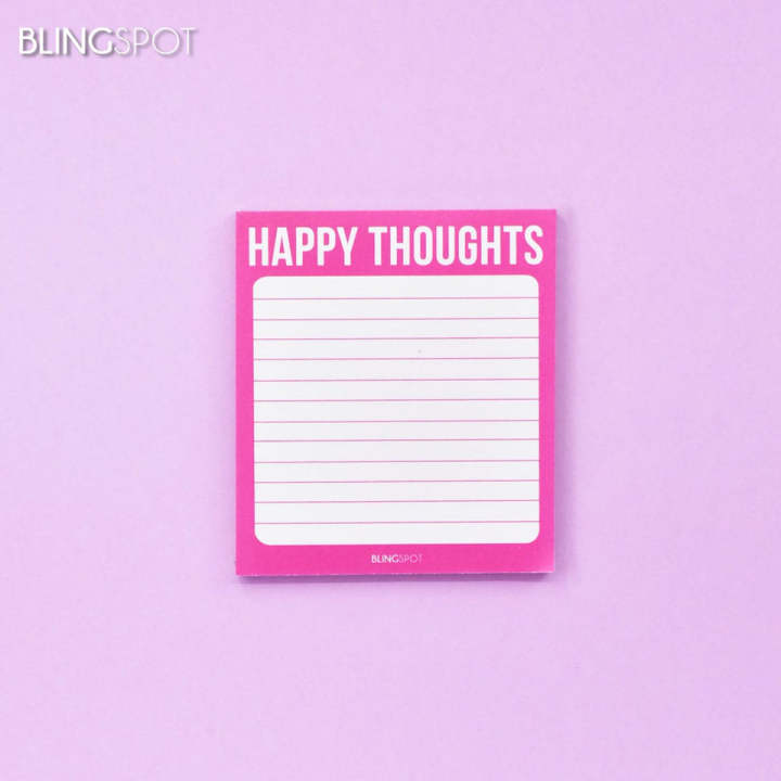 Happy Thoughts - Pen It All Down Series Notepad | Daraz.pk