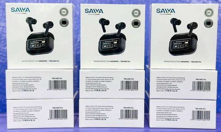 Saiya T80 ANC Pro 6th Generation TWS Bluetooth Wireless Earbuds ...