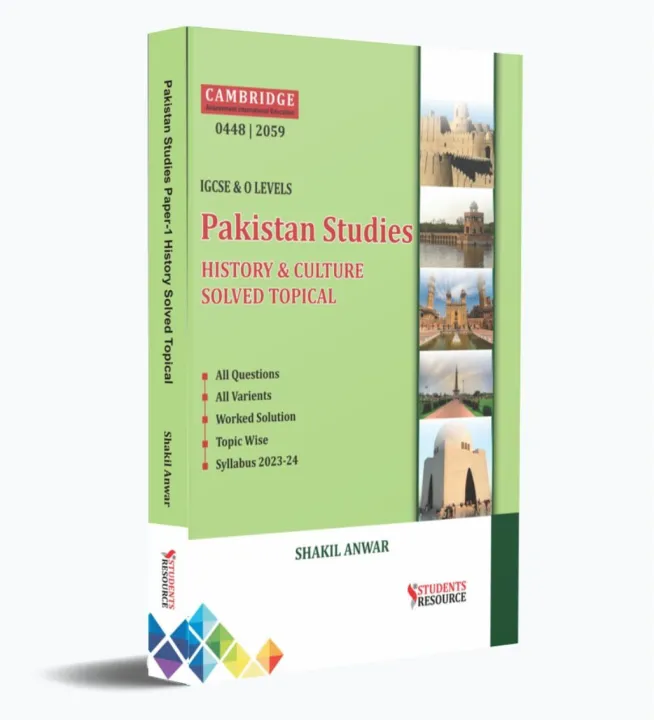 O Level 2059 Pakistan Studies History Paper 1 Topical Solved | 2007 ...