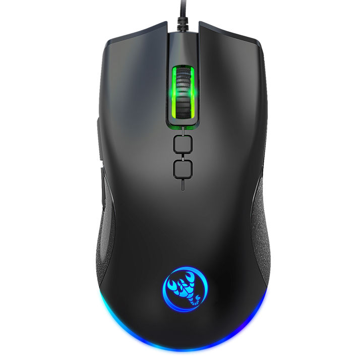 High-end Optical Professional Gaming Mouse with 7 Bright Colors LED ...