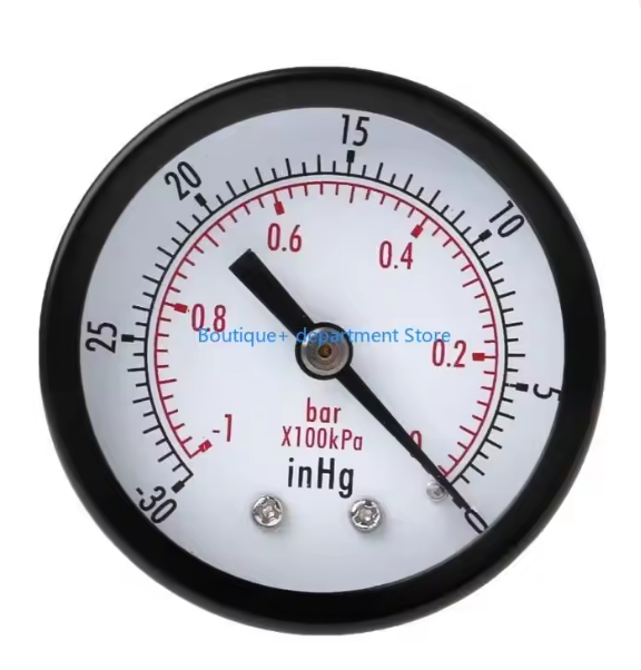 Portable vacuum pressure gauge E1PD 50mm Dial, 1/4” BSPT Vacuum ...