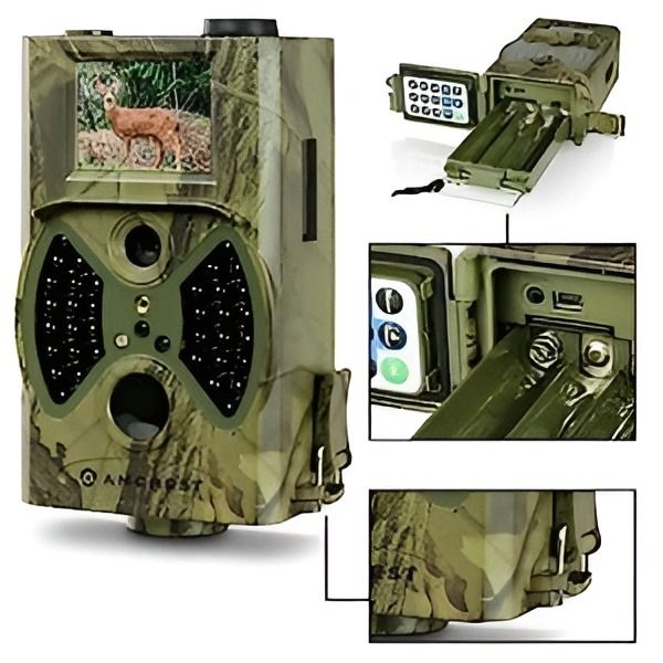 Amcrest ATC-1201 12MP Digital Game Cam Trail Camera with Integrated 2 ...