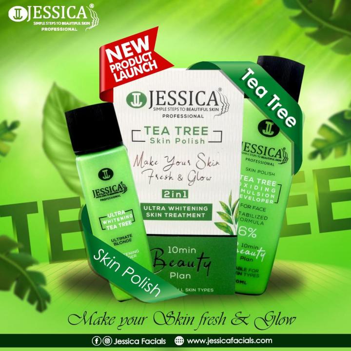 Jessica Tea Tree 2in1 Skin Polish - 120ml | Daraz.pk