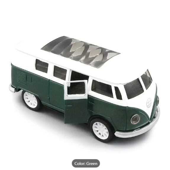Diecast Retro Volkswagen Mini Bus Model | Daraz.pk