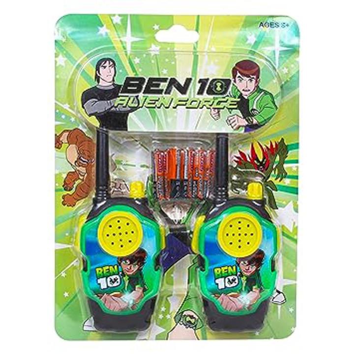 Ben 10 Walkiee Talkiie Toy Set for Kids with Extendable Antenna for ...