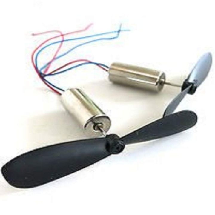 Pair of 3.7V DC small motor with propellers copter | Daraz.pk