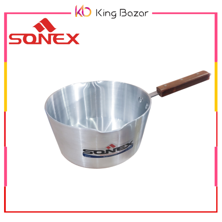 Sonex Milkpan Metal Finish 1-4 Full Set Best Quality 5 to 9 inches size ...
