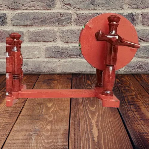 Wood Valley-Charkha Wood Art For Decoration-Best Quality-Wooden ...