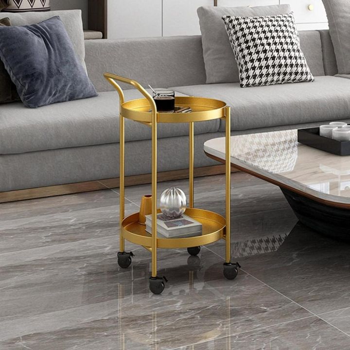Coffee Table Removable Tea Table Cart, Simple Bedside Storage Table ...