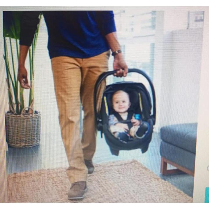 Baby Infant Carry Cot Chair, Car Seat, Feeding Bright Start Rocker ...