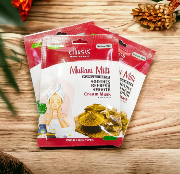 Chirs's uk Powder mask available in 5 VARIANTS RICE - VITAMIN C - TEA ...