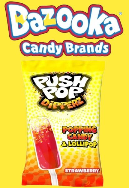 Push Pop Dipperz Popping Candy Lollipop 12g ( Imported ) | Daraz.pk