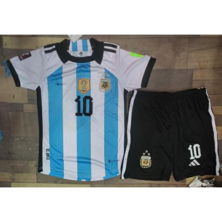 bchchon ki Original 3 star messi home kit 3 to 15 years sizes available ...