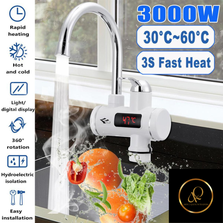 Hot Water Tap Instant Heating Electric Water Heater Faucet, instant ...