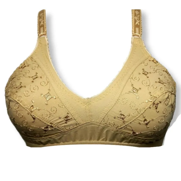 Visage Beautiful and Romantic Women Imported Cotton full cup net Bra ...