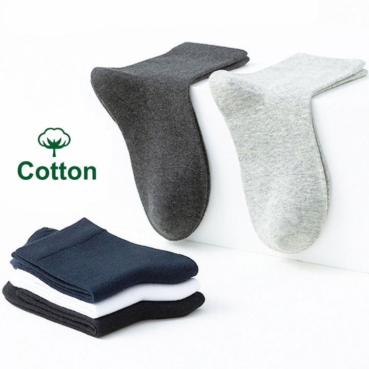 Men's Socks Individually packaged socks pure cotton men's socks autumn ...