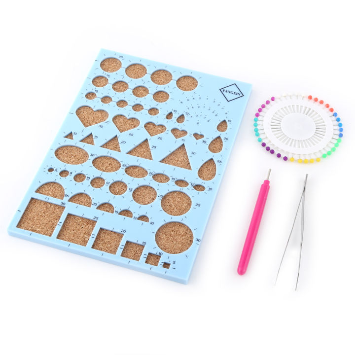 Kitchen Tool, Paper Quilling Tool DIY Paper Craft Template for Flowers ...