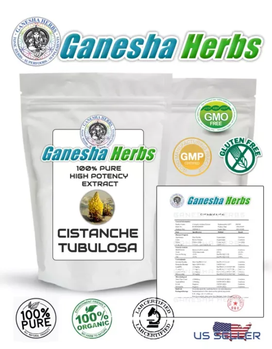 CISTANCHE TUBULOSA 20:1 EXTRACT POWDER 100 grams 100% pure & organic ...