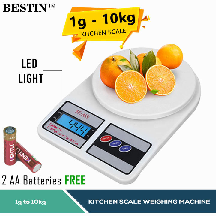 Kitchen Scale, Electronic Digital Mini Weight Scale 10kg Imported Scale ...