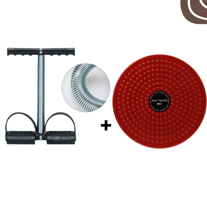 COMBO DEAL HIGH QUALITY SINGLE SPRING TUMMY TRIMMER AND COLOR TWISTER ...
