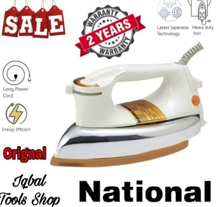 National High Quality Iron With 2 years Warranty Long Life Automatic ...