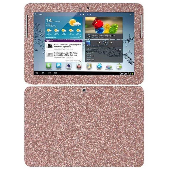 Samsung Galaxy Tab 2 10.1 Inch Light Pink Glitter Skin | Daraz.pk