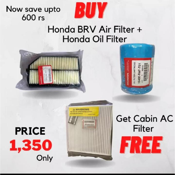 HONDA BRV OEM FILTERS BUNDLE SPECIAL OFFER | Daraz.pk