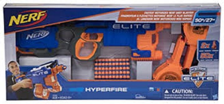 Nerf N Strike Elite Hyper Fire Blaster | Daraz.pk