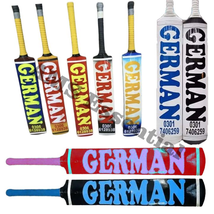 German New Edition Tape Ball Cricket Bat Cane Handle Professionaly Long ...