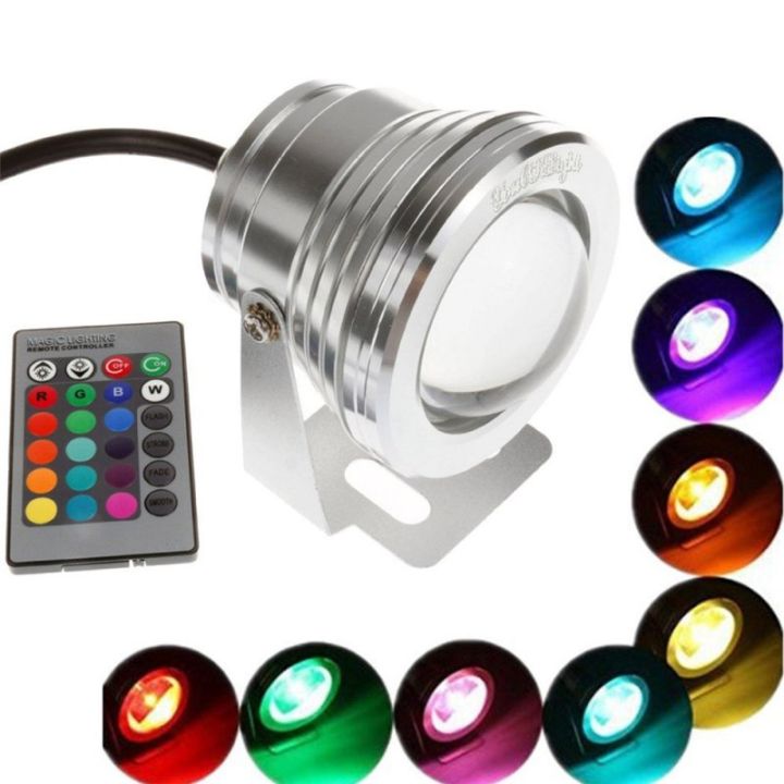 IP65 Waterproof Colorful LED Underwater Lights with Remote Control ...