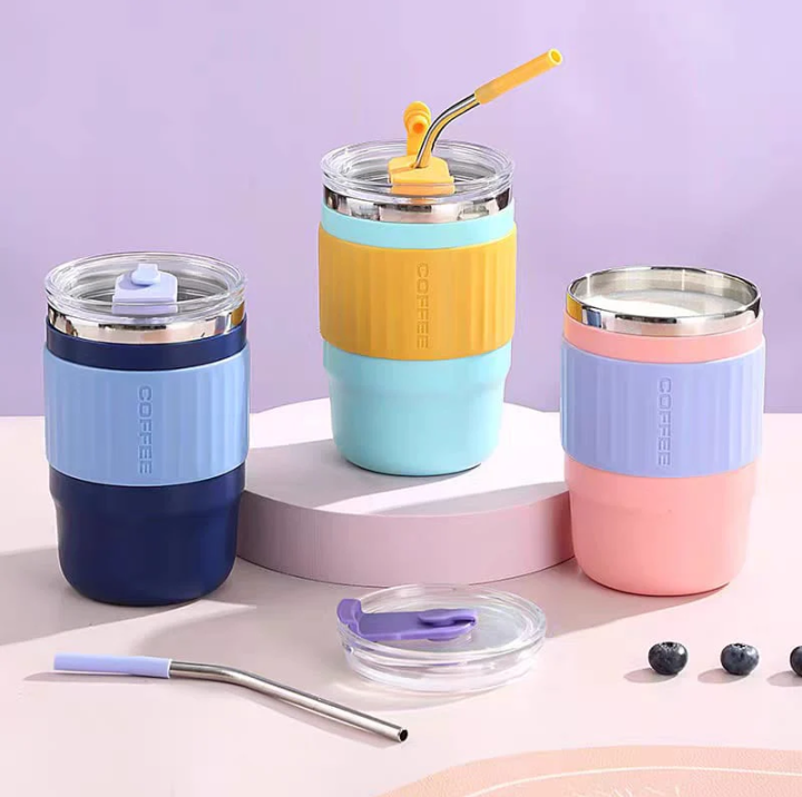 Imported 400ml / 500ml SUS 304 Stainless Steel Coffee Cup Hot and Cold ...