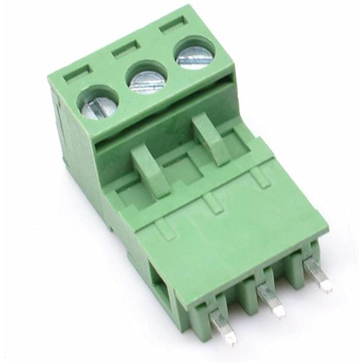 LuoQiuFa10 Set 4-Pin 5.08mm Pitch Male Female PCB Screw