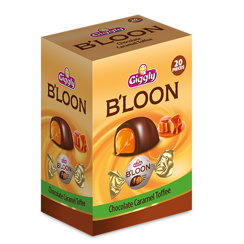 Bloon Chocolate Caramel Toffee 20 Pec/Box | Daraz.pk