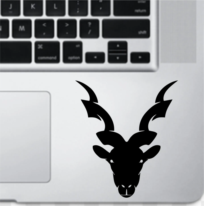 Markhor Laptop Sticker, Car Stickers, Mobile Sticker Bike Sticker Wall ...