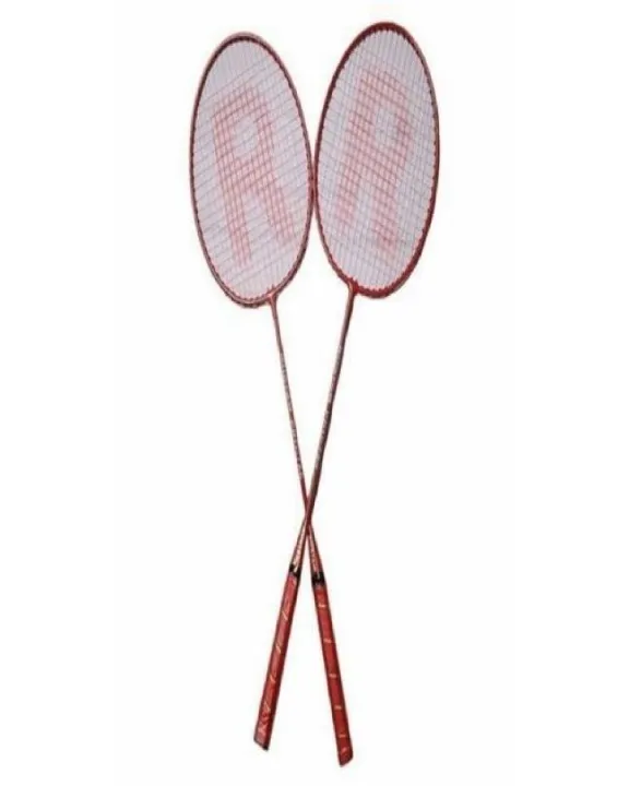 Pair of Badminton Racket - Red | Daraz.pk