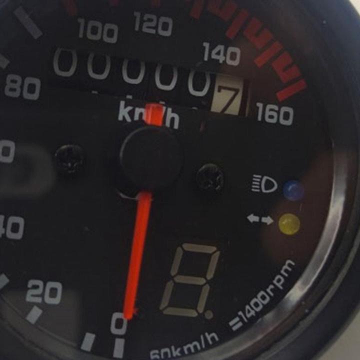 New Motorbike Dashboard Odometer LED Km Meter Dashboard Motorcycle ...
