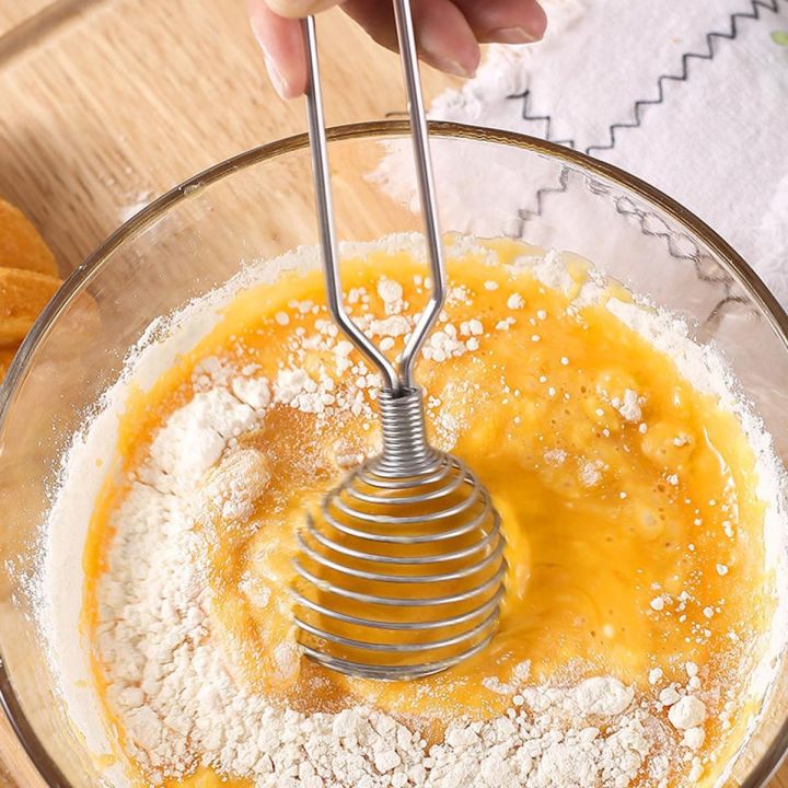 Stainless Steel Mixer With Stainless Steel Handle Milk Egg Juice ...