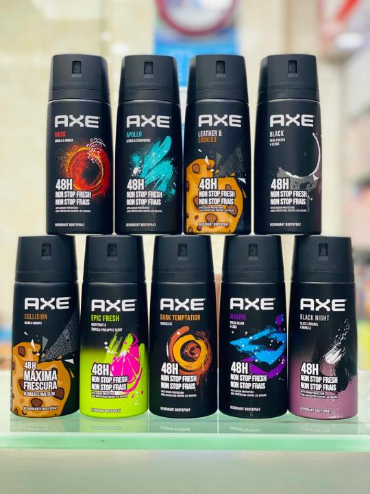 Axe Black Pera Frozen & Cedro 48H Non-Stop Fresh Deodorant Body Spray ...