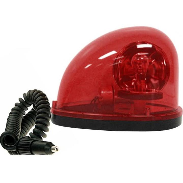 Roof Top Revolving Light Red Color _ 12V / Plug And Play /Premium ...