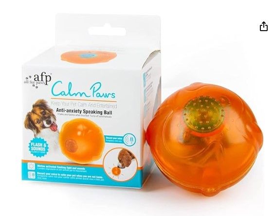 AFP Interactive Dog Ball Toys, Flash Light Up Talking Indestructible ...