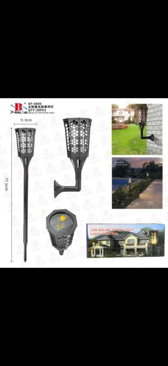 LED SOLAR TORCH LIGHT XF-6005 | Daraz.pk