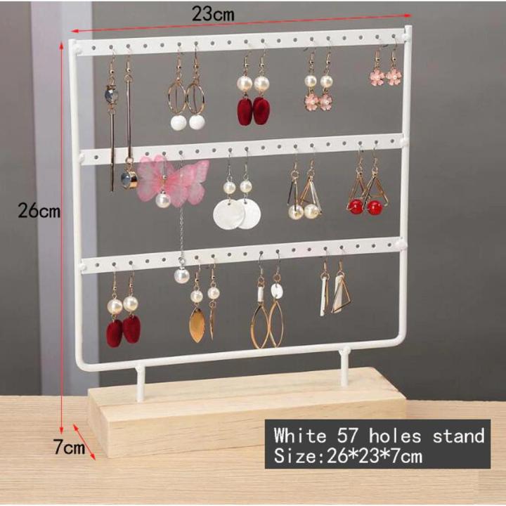 New Steel Holder for Dangle Earrings Bracelets Jewelry Display Stand ...