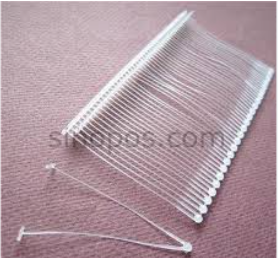 5000pcs Loop Locks fasten rope Clothes Price label Tagging Pins 35mm ...