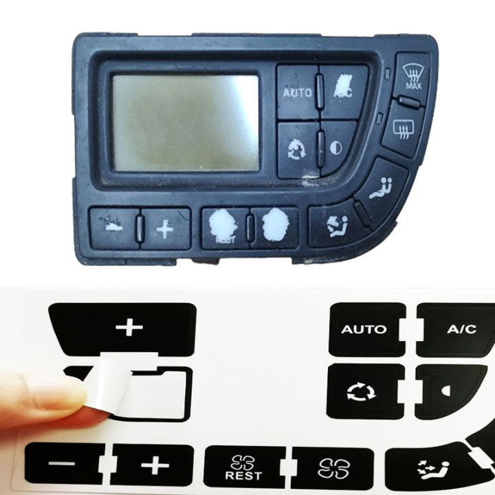 Auto Vinyl Button Repair Decal Sticker For C4 For Grand For Picasso ...