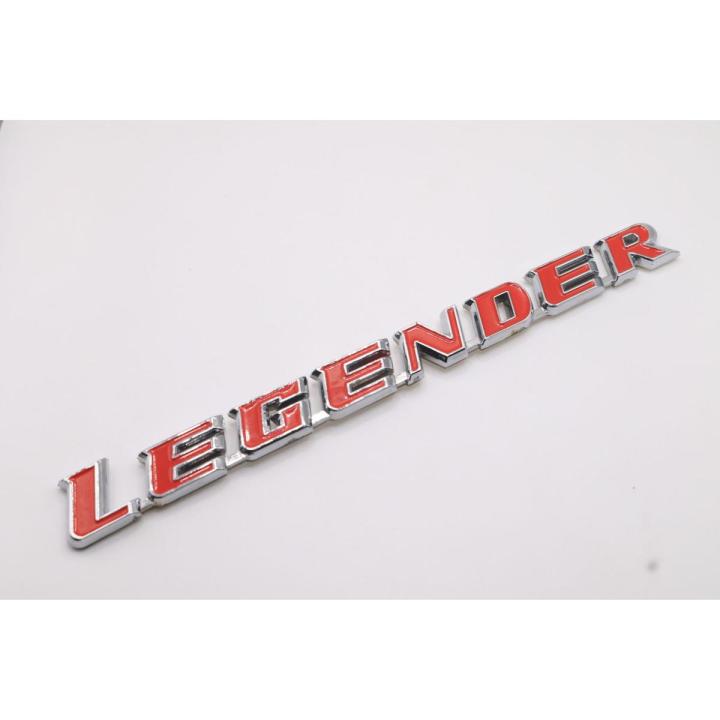 Abs Chrome Legender Rear Emblem Fort Toyota Fortuner Legender 2019-2022 ...