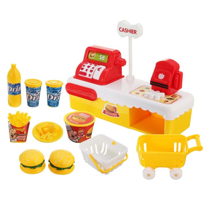 Happy Island Electronic Cash Register Toy Pretend Play Preschool ...