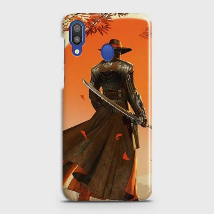 Samsung Galaxy M20 Cover - SkinLee HQ Hard Case - Red steel shooter ...