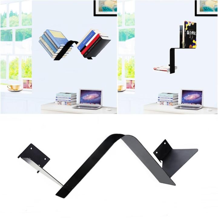 Wall Mount Shape Changing L-shapes Wings Design Book Shelf Rack | Daraz.pk