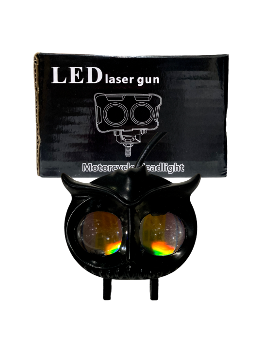 LED laser gun Motorcycle Headlight (Yellow , White , Flash ) (B177 ...