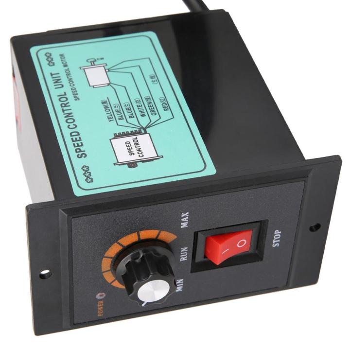 AC 220V 50/60Hz Single Phase AC Motor Speed Controller Electric Motor ...